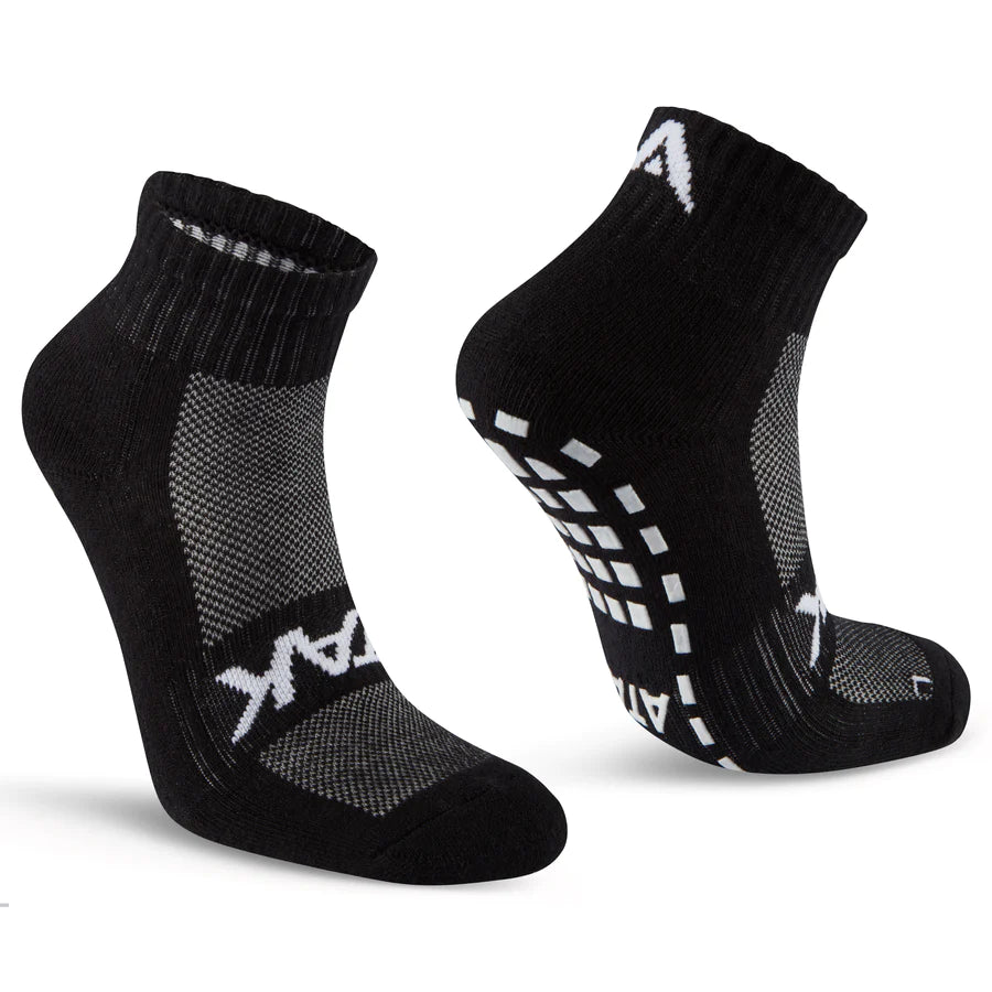 ATAK Gripzlite Pro Quarter Socks Black – Northern Soul Sportswear