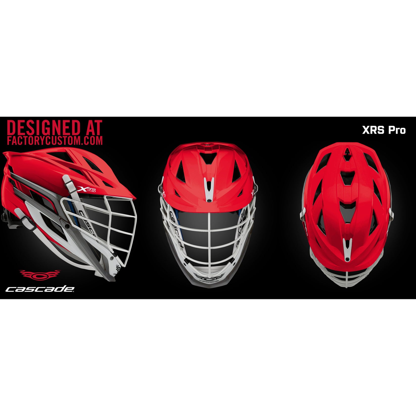 Cascade XRS Pro Lacrosse Helmet - Custom Design – Northern Soul Sportswear