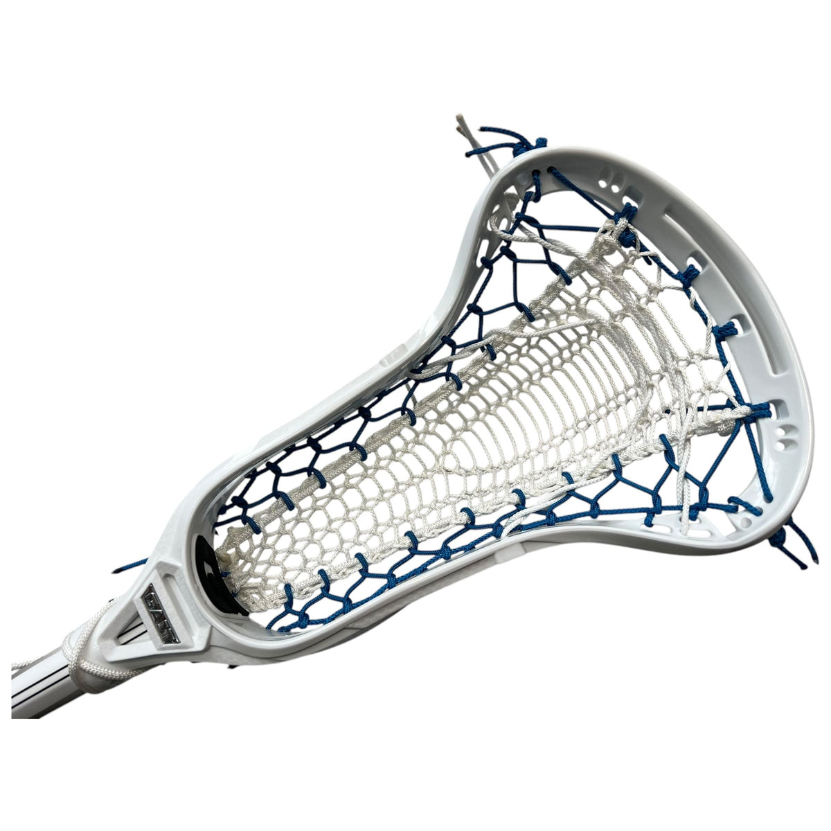 Custom Gait Apex 2 Women's Lacrosse Stick with Valkyrie Pocket White/B ...