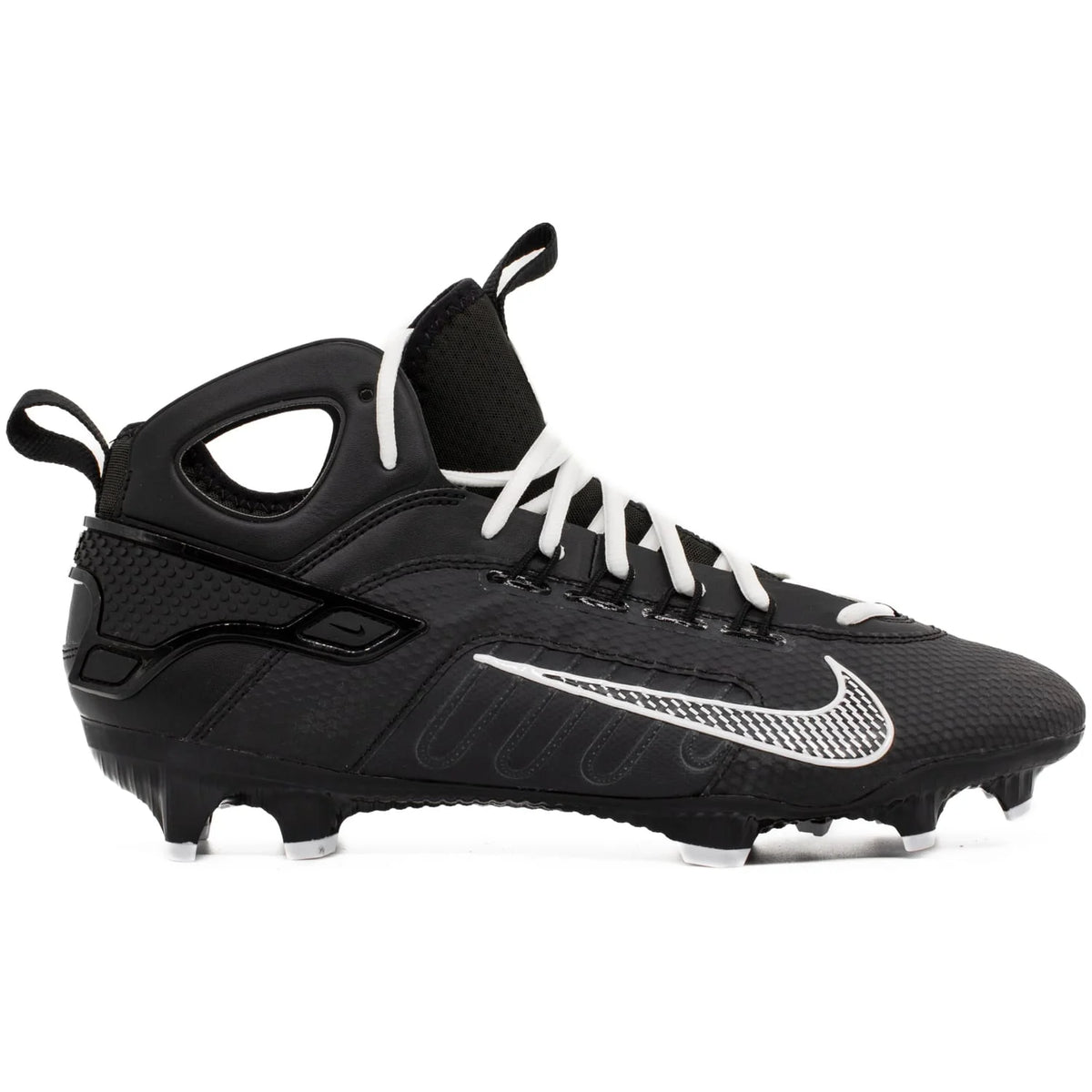 Nike Huarache 9 Elite Mid Lacrosse Cleats Black – Northern Soul Sportswear
