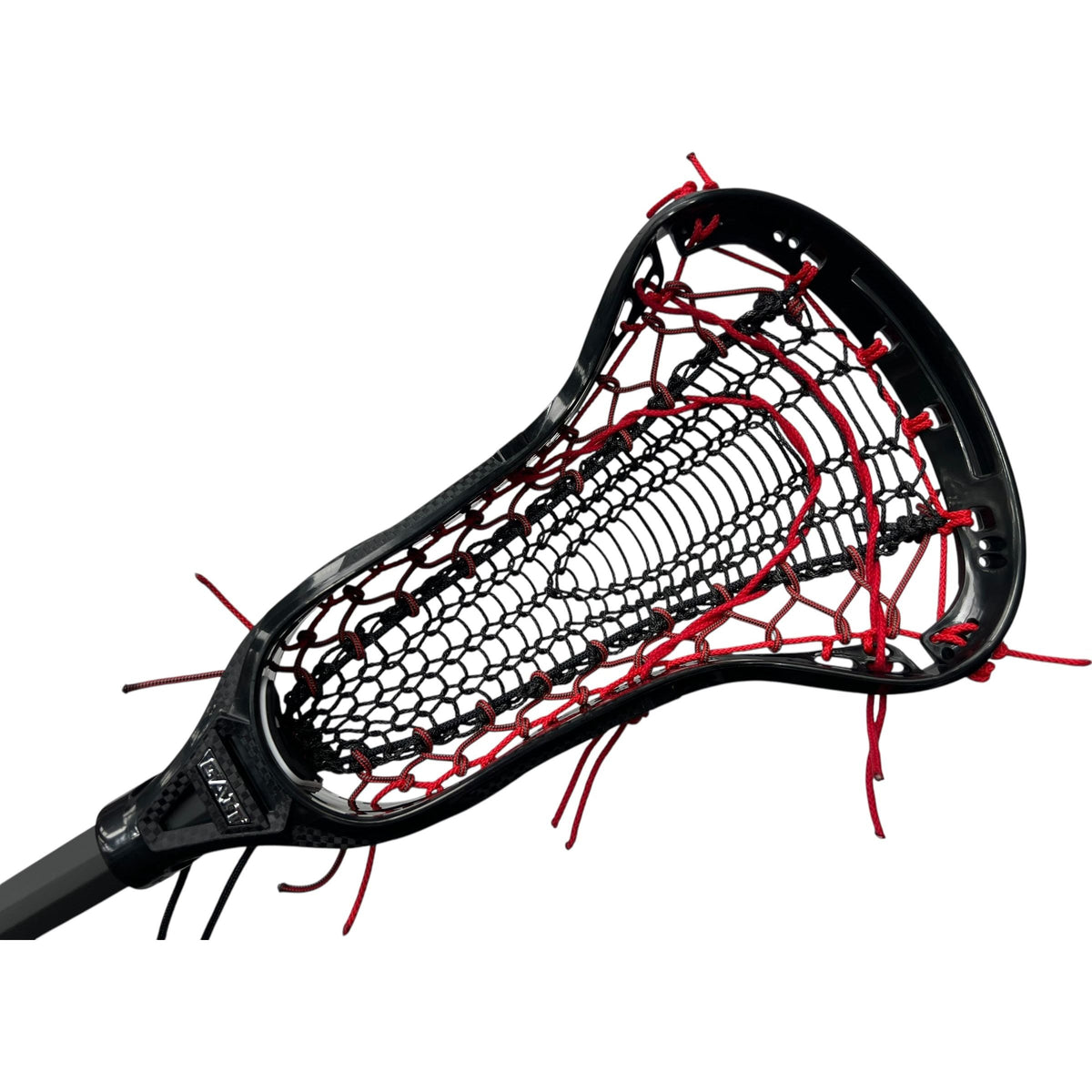 Custom Gait Apex 2 Women's Lacrosse Stick with Valkyrie Pocket Black/R ...